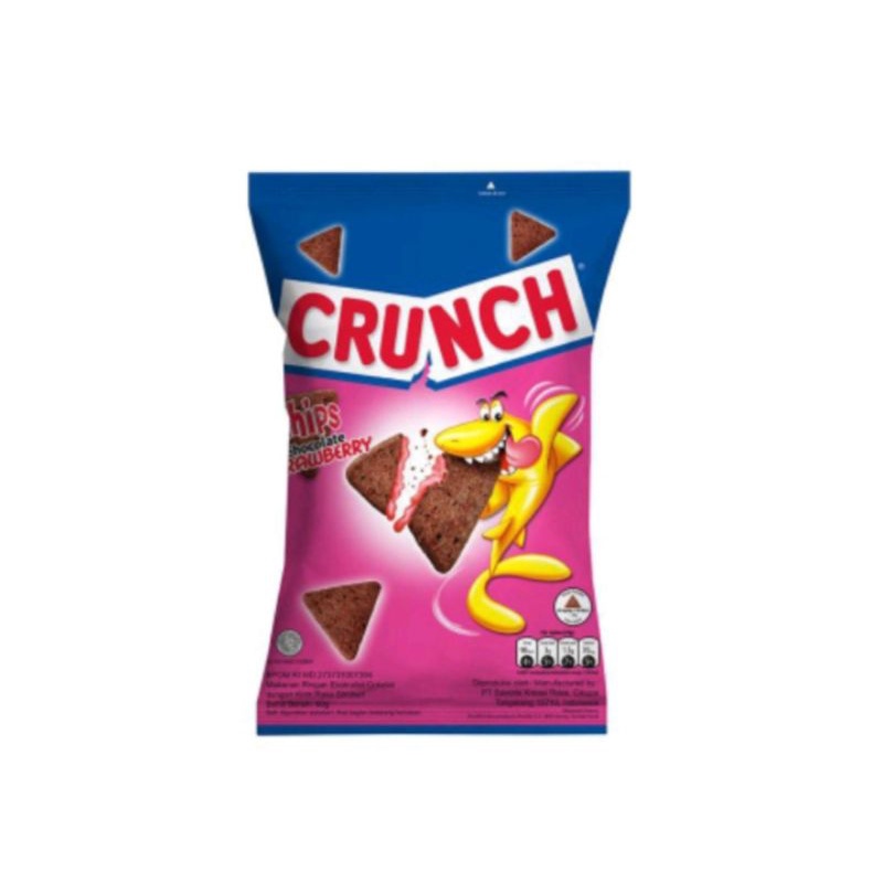 Jual Nestle Crunch Chips Chocolate Rasa Strawberry Netto 60 gr | Shopee ...