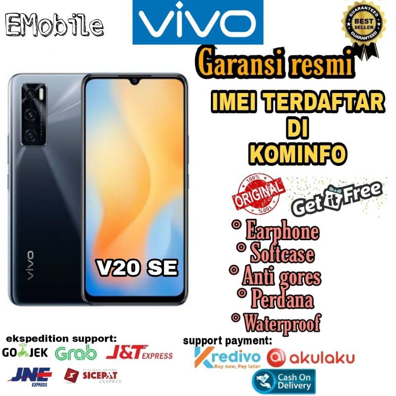 Jual Vivo V20 SE 8/128 garansi Resmi | Shopee Indonesia