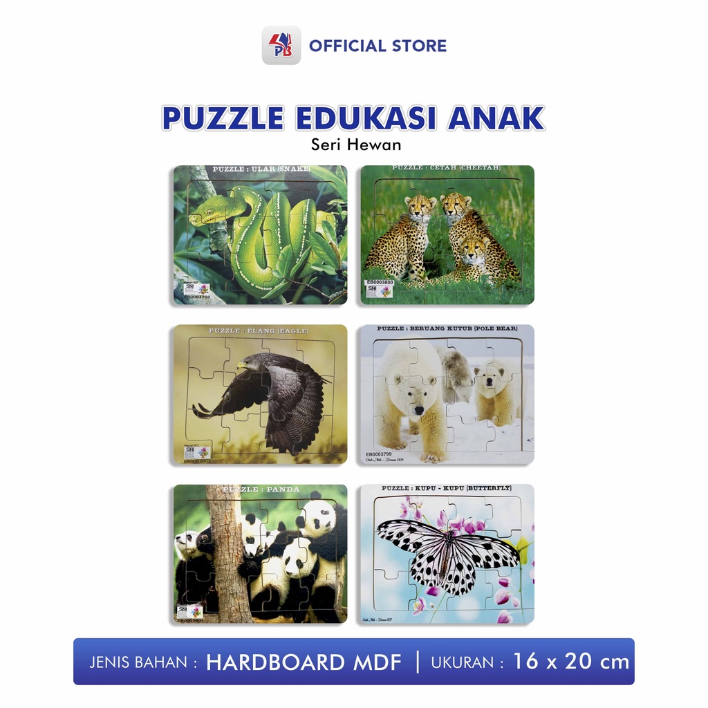 Jual Puzzle Edukasi Anak / Mainan Edukasi Anak / Puzzle Kayu : Puzzle ...