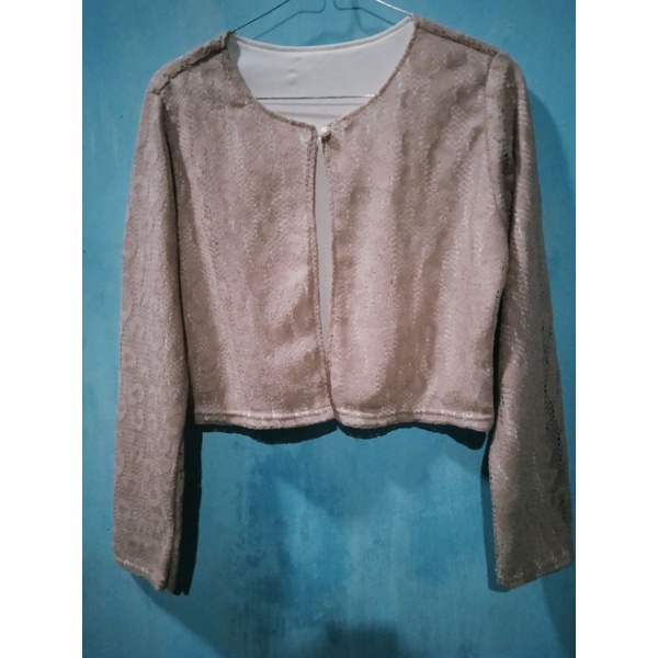 Jual Cardigan brokat murah bagus (preloved) | Shopee Indonesia