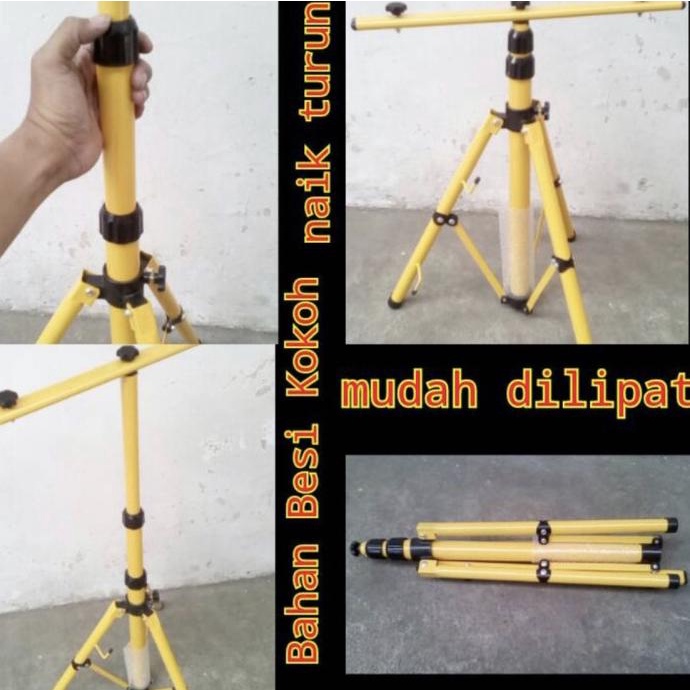 Jual Tripod Lampu Sorot Led Tiang Lampu Tripod Lampu Floodlight Stand ... Jual Tripod Lampu Sorot Led Tiang Lampu Tripod Lampu Floodlight Stand ...