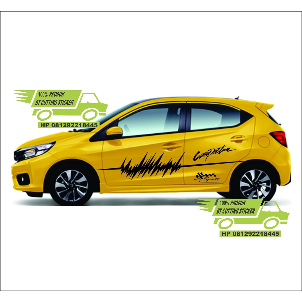 Jual BR01 stiker mobil honda brio sticker mobil honda brio sticker ...