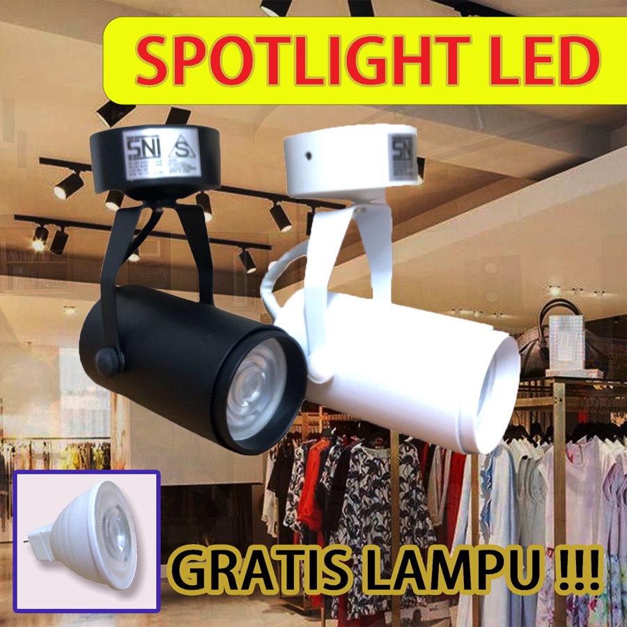 Jual LAMPU SOROT MR16 / FITING SOROT LED Rell Track LED Spotlight ... Jual LAMPU SOROT MR16 / FITING SOROT LED Rell Track LED Spotlight ...
