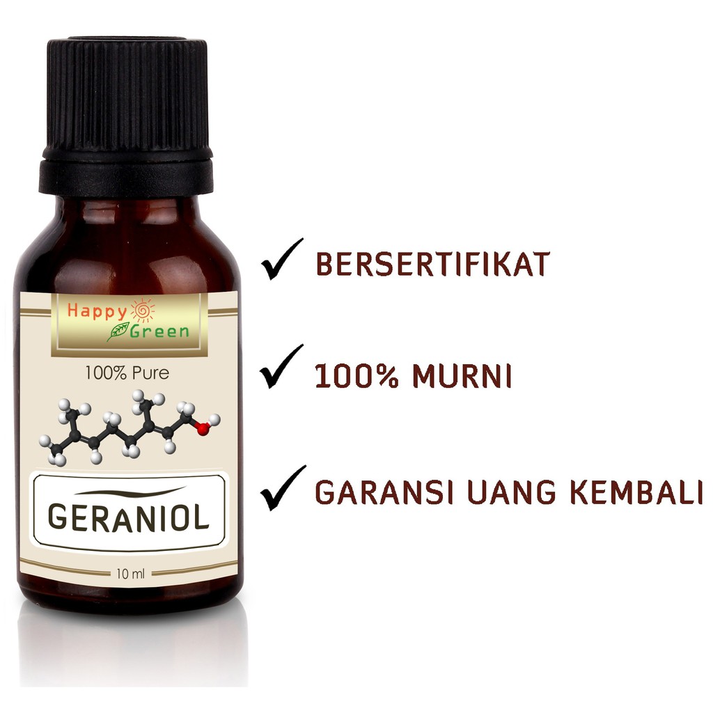 Jual Happy Green Geraniol Oil - Minyak Geraniol Murni & Natural ...