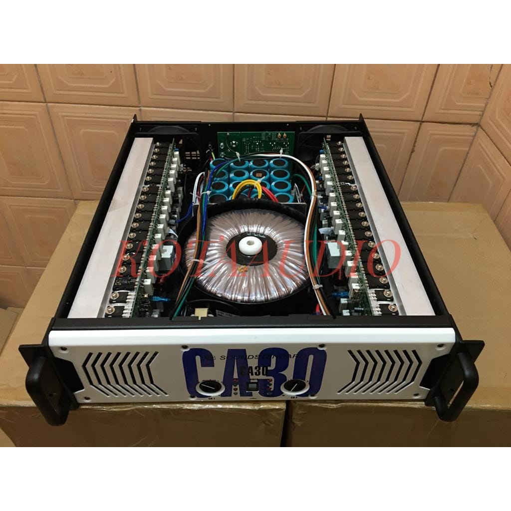 Jual POWER AMPLIFIER SOUNDSTANDARD CA 30 WHITE COLOUR GRADE A CA30 ...