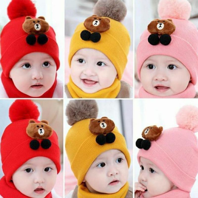 Jual TOPI KUPLUK BAYI BONEKA /KUPLUK BAYI RAJUT/GYP OLSHOP | Shopee ...