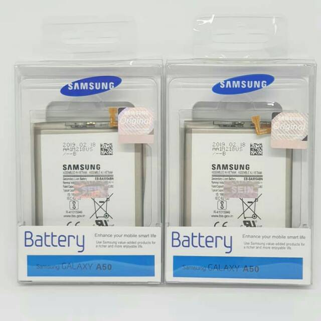 Jual BATERAI BATRE SAMSUNG A50 A50s - A30 A30s- A20 A20s BATTERY ORIGINAL 100% | Shopee Indonesia