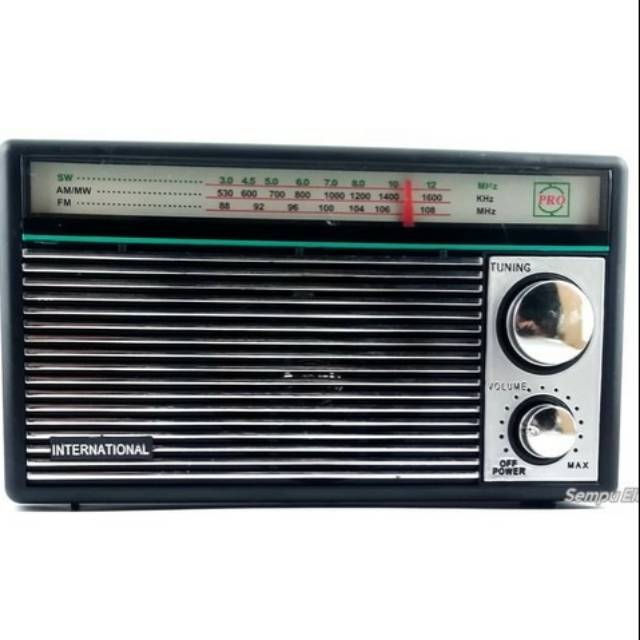 Jual Radio am fm niko/ international / ifancy/ radio jaman dulu bisa ...