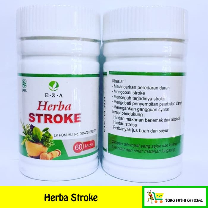 Jual Eza Stroke (obat Stroke, darah tinggi dan kolesterol) | Shopee ...