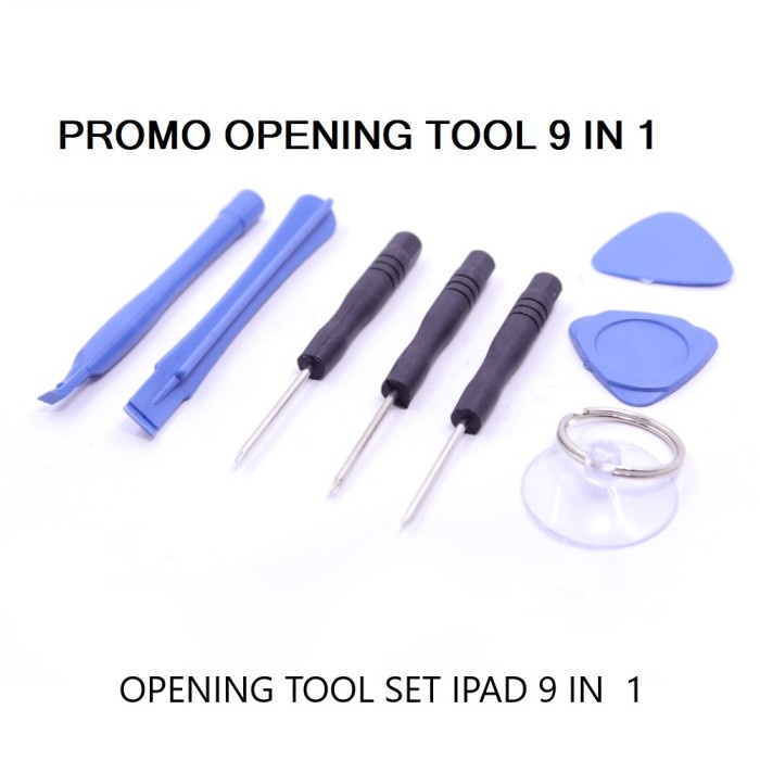 Jual PROMO OPENING TOOL SET 9 IN 1 70427 ALAT PEMBUKA CASING DLL 1 SET ...