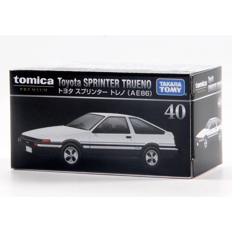 Jual Tomica Premium 40 Toyota Sprinter Trueno White Toyota AE86 Initial ...