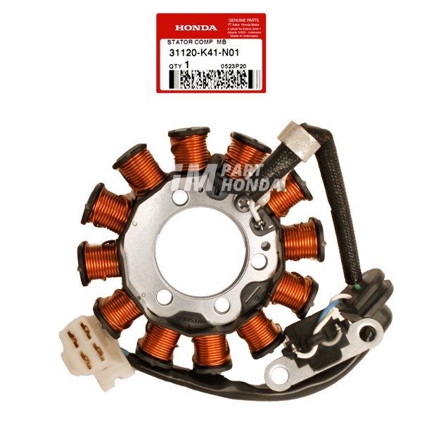 Jual 31120-K41-N01 Stator Comp Spol Spul Spool New Supra X 125 Fi Blade 125 Fi MB Mitsuba ...