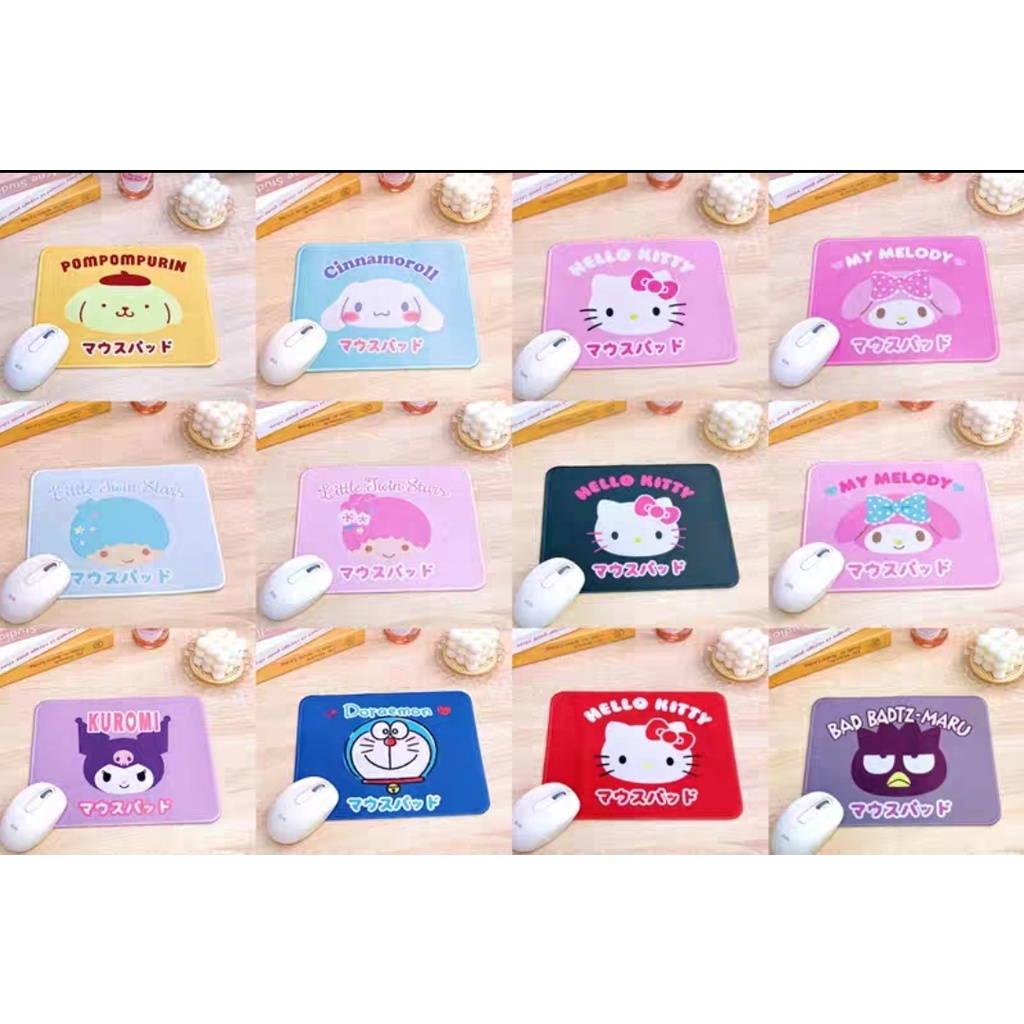 Jual Hello Kitty Indonesia - Mousepad Tatakan Mouse Kotak Sanrio Head ...