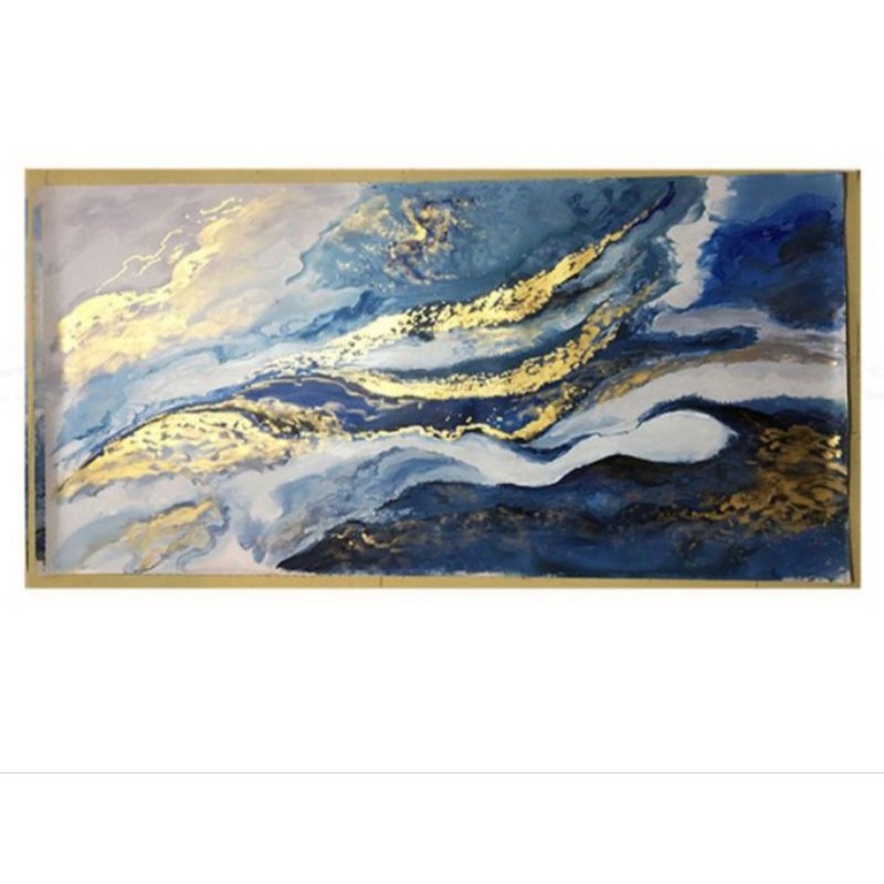 Jual lukisan abstrak cantik modern teksture,lukisan aesthetic,lukisan ...
