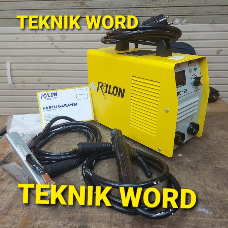 Jual MESIN LAS RILON 120A INVERTER LAS RILIN 120A MESIN LAS RILON ...
