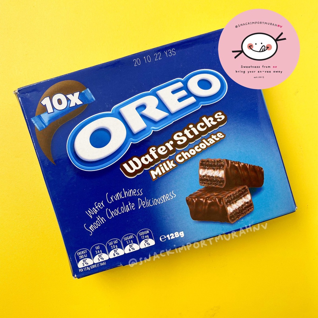 Jual Oreo Wafer Sticks Aussie isi 10pcs | Shopee Indonesia
