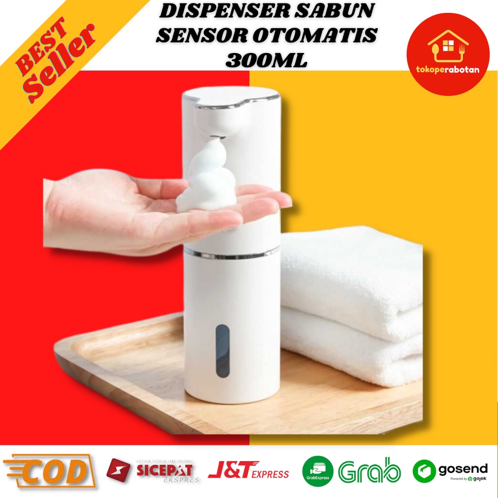 Jual Dispenser Sabun Otomatis Tempat Wadah Sabun Cair Wastafel Cuci ...