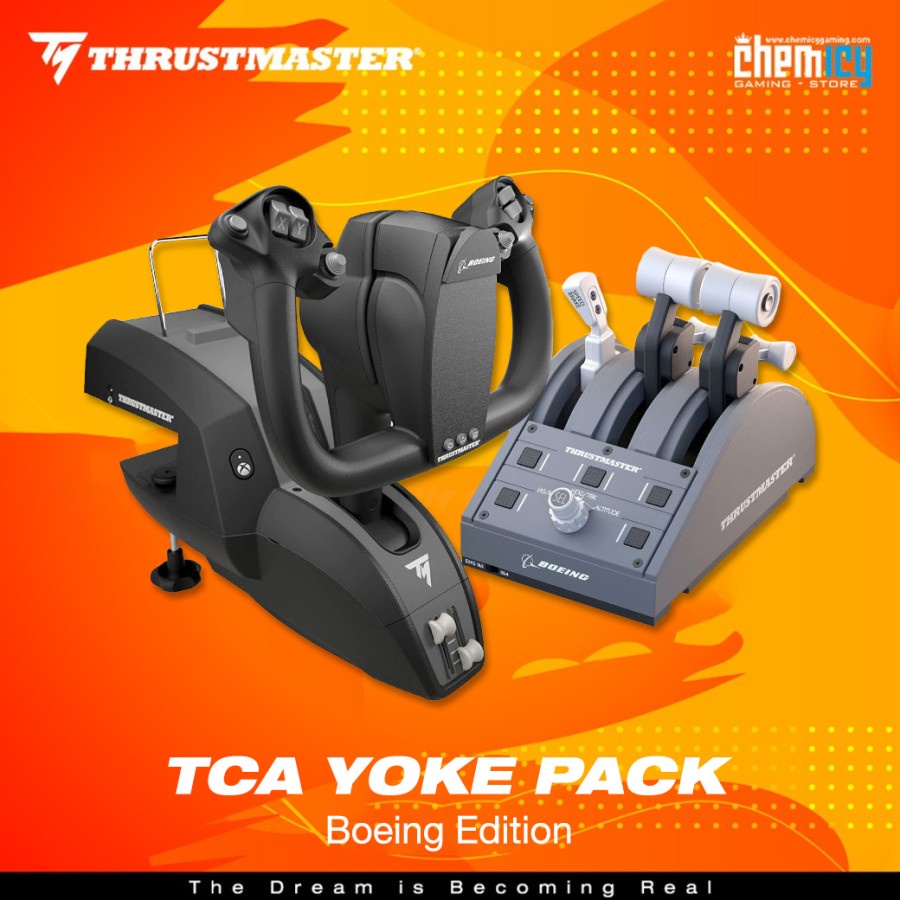 Jual Thrustmaster TCA Yoke Pack Boeing Edition | Shopee Indonesia