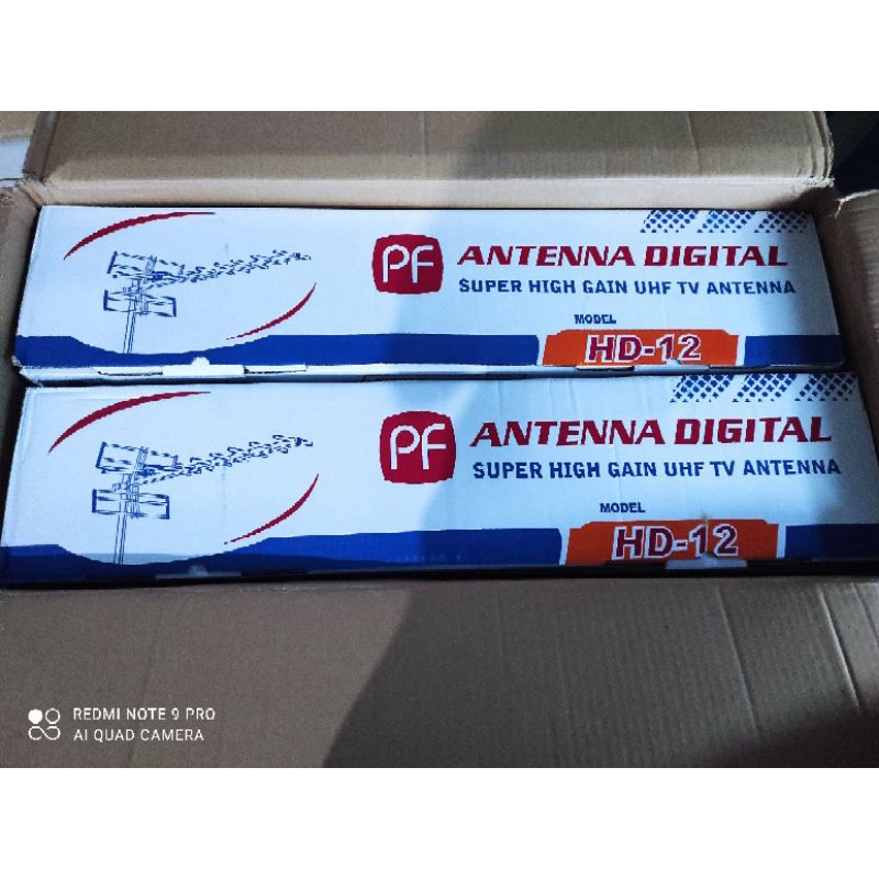 Jual Antena tv digital pf hd-12+kabel 10 m Antena digital Intra 003 + kabel 13 meter kabel ...