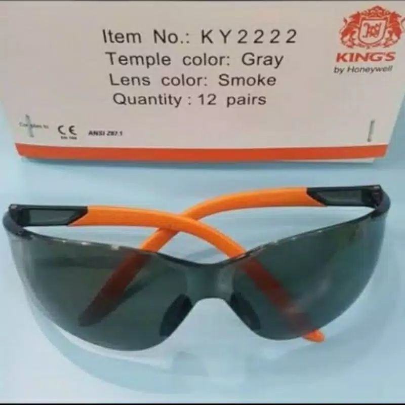 Jual kacamata safety ky 2222 murah | Shopee Indonesia