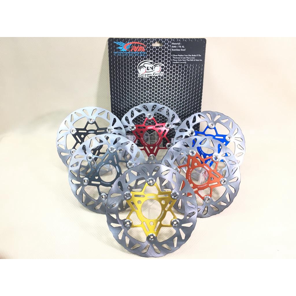 Jual Disc Brake Piringan Cakram Rem PSM 220 mm Mio J M3 Fazzio Lubang ...