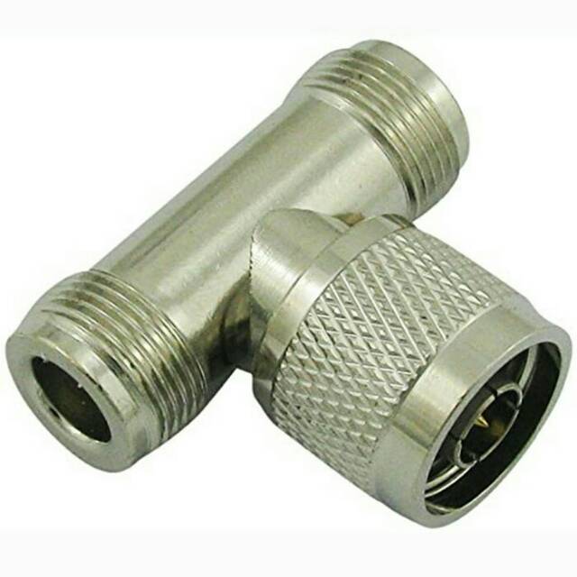 Jual Konektor T Repeater Splitter 2 Way / Cabang Untuk Antena Indoor ...