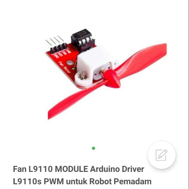Jual Module Kipas Angin Driver L9110s L9110 Pwm Untuk Robot Pemadam Api Arduino Uno R3 Nano