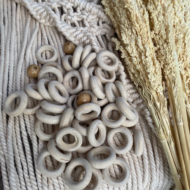 Jual Ring kayu bulat ( isi 5pc) | Shopee Indonesia