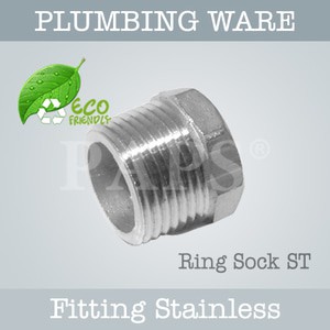 Jual RS 1/2 x 3/4 ( RING SOCK/BUISHING/FLOK RING) STAINLESS | Shopee ...