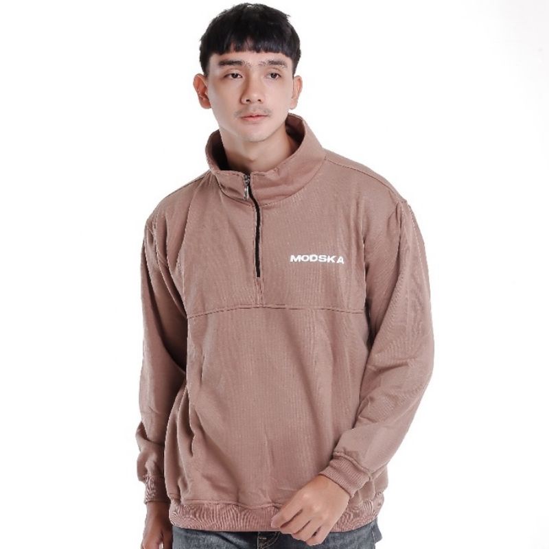 Jual Jaket Turtleneck Pria & Wanita Kerah Tinggi Logo Bordir | Shopee ...