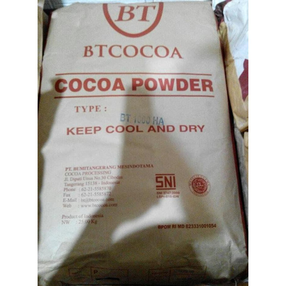 Jual BAHAN KUE COKLAT BUBUK BT COCOA / JAVA DARK CLASSIC 1000 HA 1 KG ...