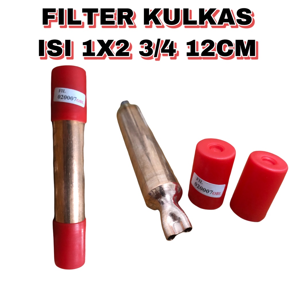 Jual FILTER KULKAS ISI 1X2 3/4 12CM (2 PCS) | Shopee Indonesia