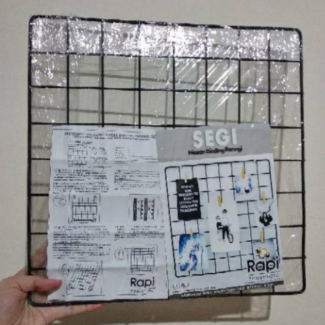 Jual Hijang Wire Grid Wall 35 x 35 Mesh Board | Shopee Indonesia