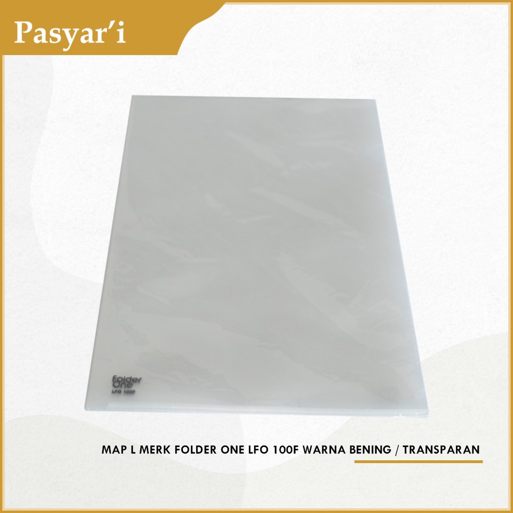 Jual Folder One Map L F4 LFO 100F Warna Bening Transparan | Shopee ...