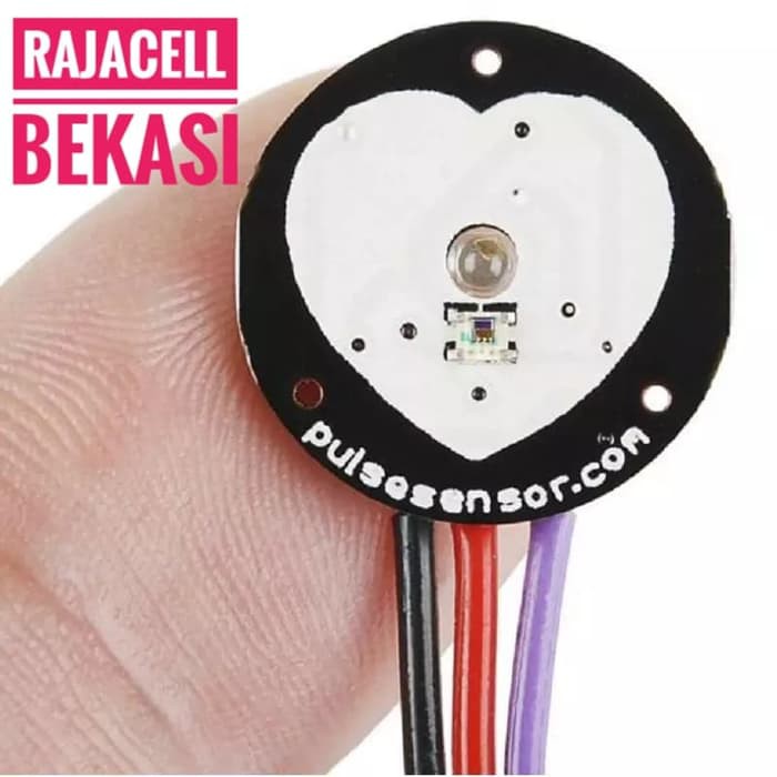 Jual Pulse Heart Rate Sensor for Arduino sensor denyut jantung | Shopee ...