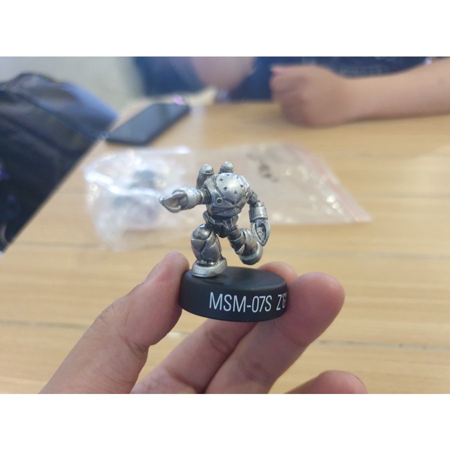 Jual MINI FIGURE GUNDAM SERIES SILVER MSM-07S Z'QOCK ORI MURAH | Shopee ...