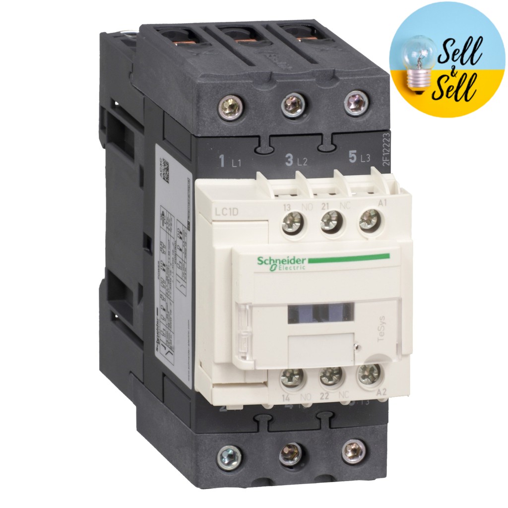 Jual Contactor Schneider LC1D50A (M7) Koil AC / Kontaktor Schneider 3 ...