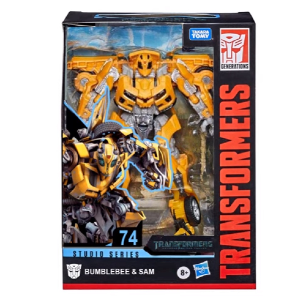 Jual TRANSFORMERS Studio Series 74 Deluxe Class Bumblebee & Sam Witwicky Figure | Shopee Indonesia