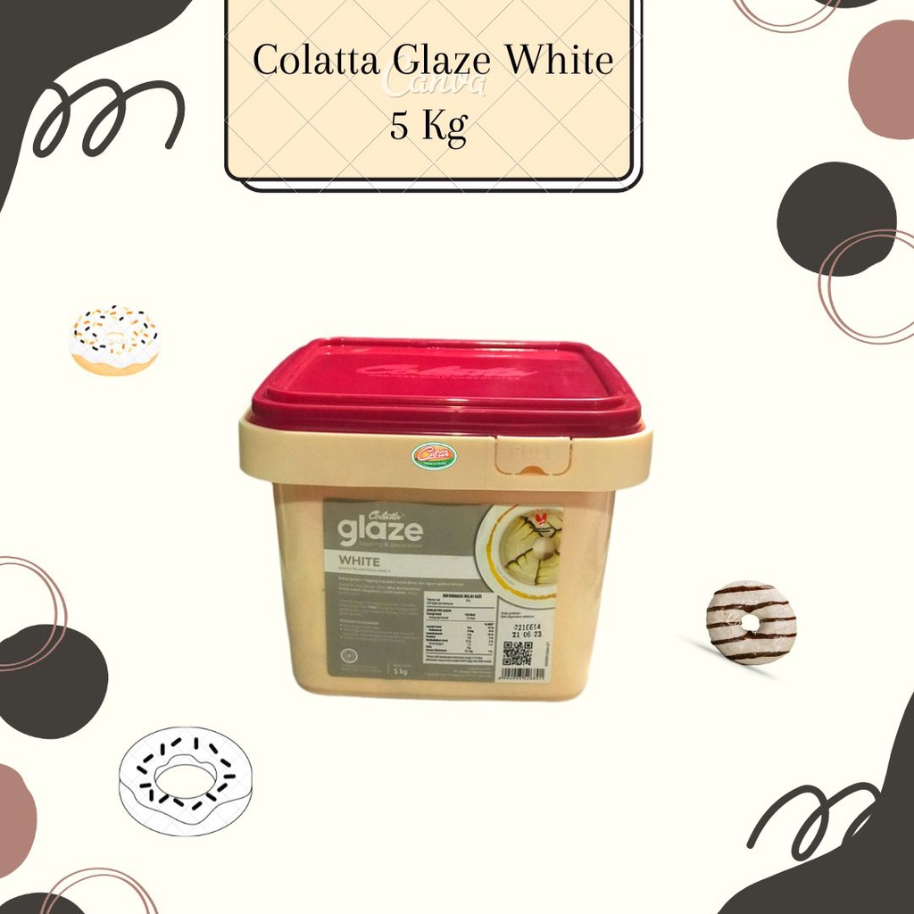 Jual Colatta White Glaze 5kg | Shopee Indonesia