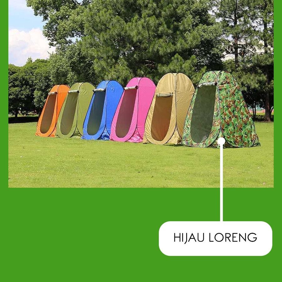 Jual Tenda Ganti Baju Toilet Portable Fitting Room Tent Camping Outdoor Shopee Indonesia