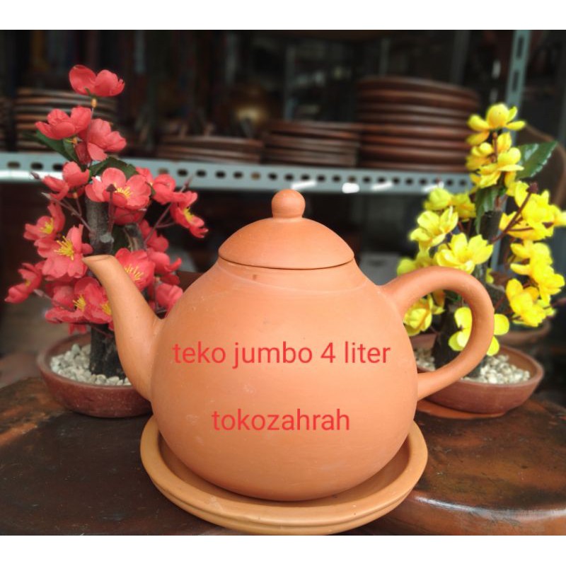 Jual Teko Teh Poci dari Keramik uk Jumbo ( uk.2 liter) | Shopee Indonesia