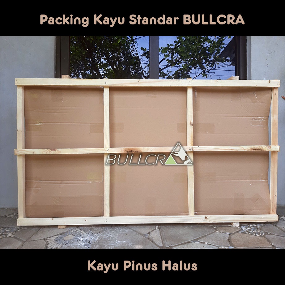 Jual Packing kayu bubble wrap kardus karton tambahan produk Bullcra ...