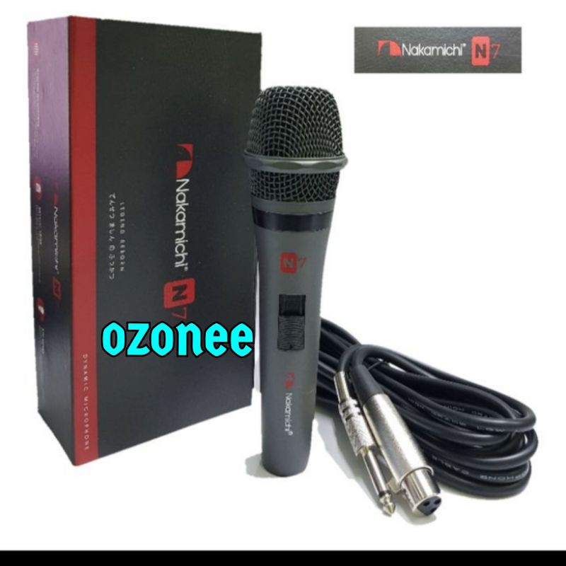 Jual MIC KABEL NAKAMICHI N7 MICROPHONE NAKAMICHI N7 ORIGINAL | Shopee ...