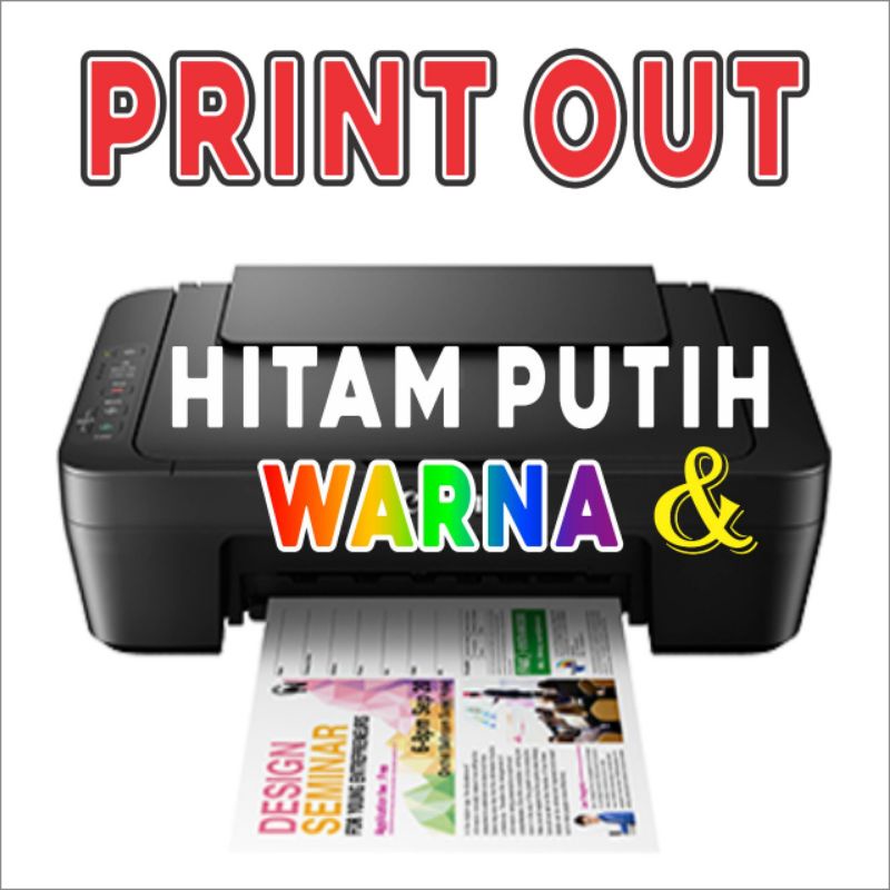 Jual PRINT/CETAK BERBAGAI MACAM,WARNA/HITAM PUTIH | Shopee Indonesia
