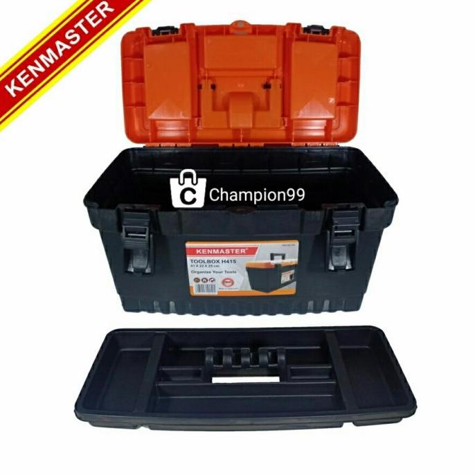 Jual Toolbox Besar Kenmaster/Tool Box H415/Tool Kit/Tempat Kunci Perkakas | Shopee Indonesia