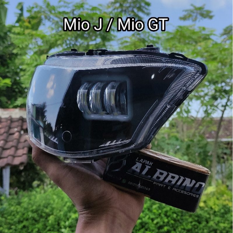 Jual Day-maker MIO J Mio Gt Reflektor Custome MIOJ Lampu depan mio j gt ...