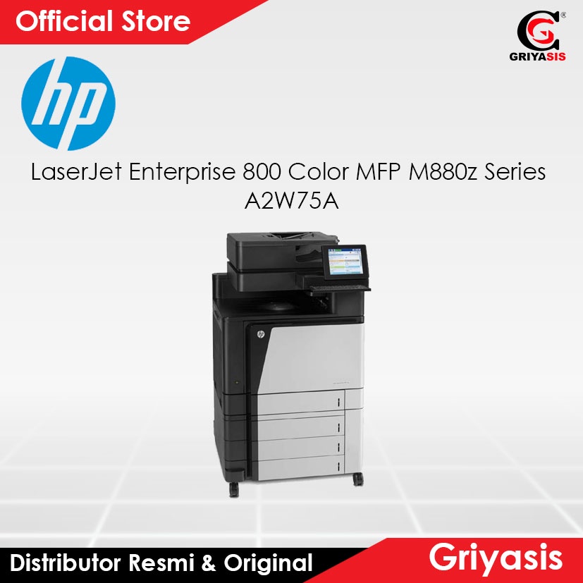 Jual Printer HP LaserJet Enterprise 800 Color MFP M880z Series A2W75A ...