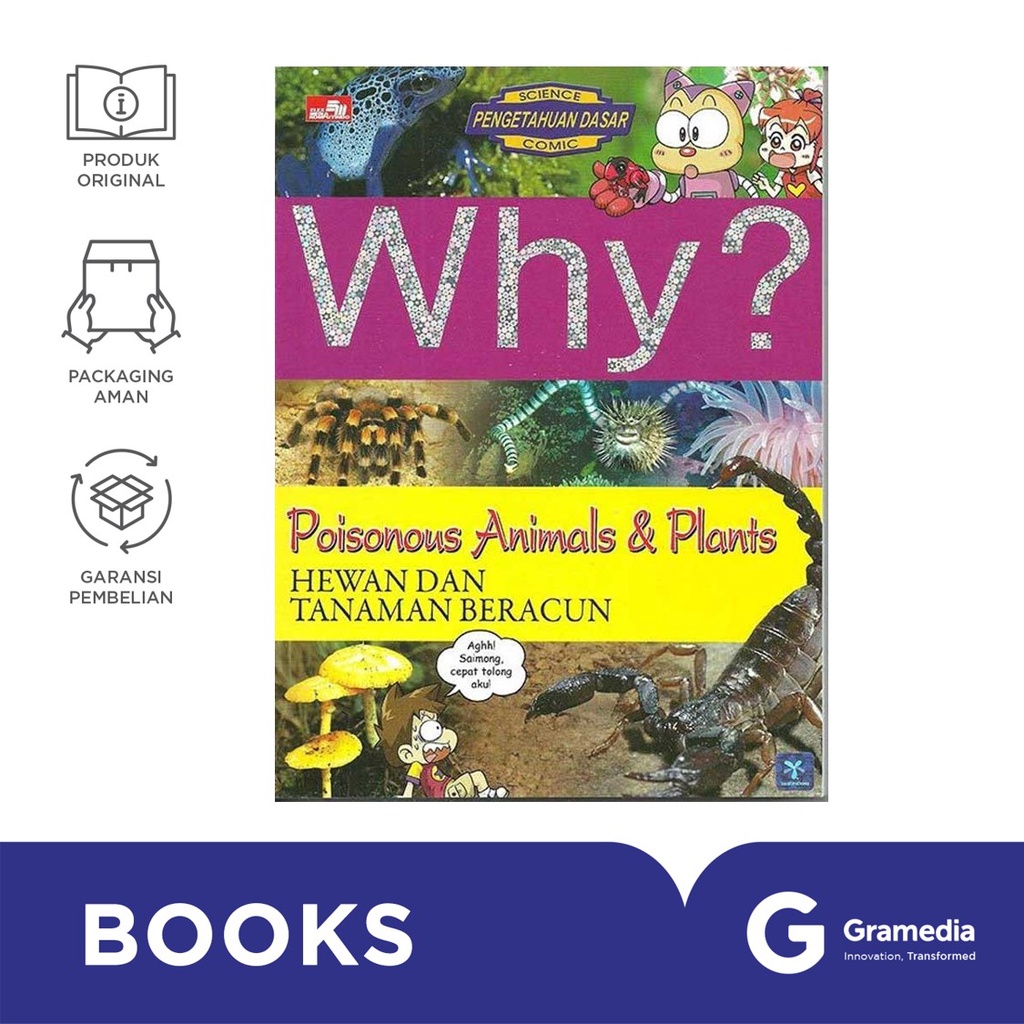Jual Why? Poisonous Animals Dan Plants (Cheong Su Eun) | Shopee Indonesia