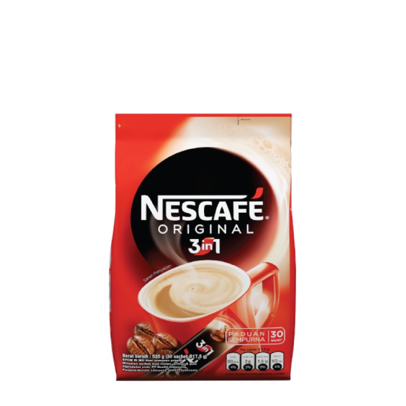 Jual Nescafe Original 3in1 Kopi Instan 17.5gr x 30 | Shopee Indonesia