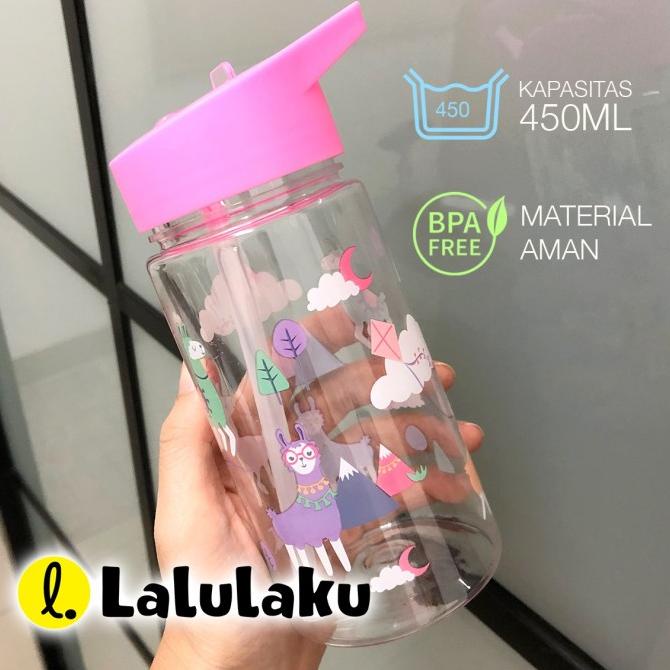 Jual Botol Minum Anak TK/SD 450ML Smiggle Look A Like Karakter | Shopee ...